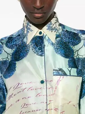 F.R.S FOR RESTLESS SLEEPERS Graphic-print Button-down Shirt