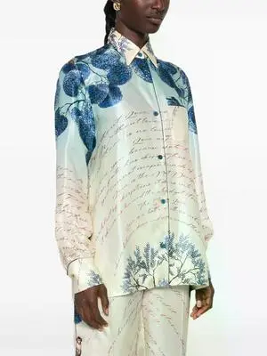 F.R.S FOR RESTLESS SLEEPERS Graphic-print Button-down Shirt