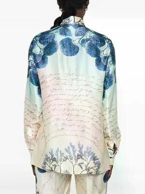 F.R.S FOR RESTLESS SLEEPERS Graphic-print Button-down Shirt