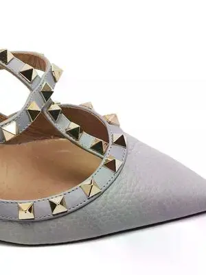 Valentino Garavani Rockstud Caged Pumps - Grey