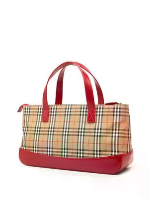 Burberry 2000-2017 Haymarket Check Canvas Handbag