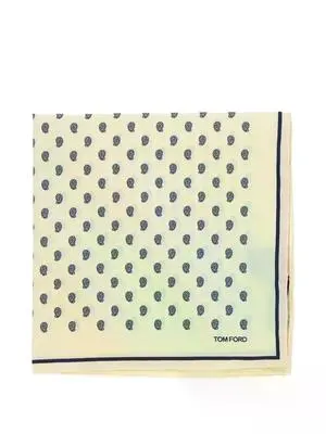 TOM FORD Paisley-print Silk Pocket Square