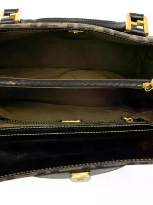 Fendi 20th Century Zucca Canvas Tote Bag