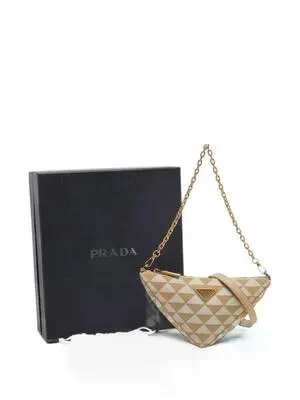 Prada Triangle Symbole Logo-plaque Shoulder Bag
