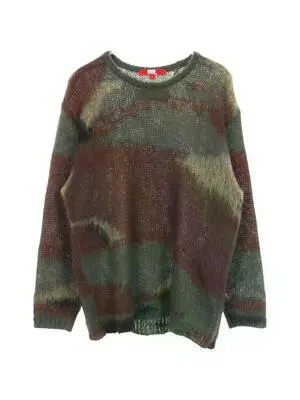 Supreme 2010s Camouflage-print Sweater - Green