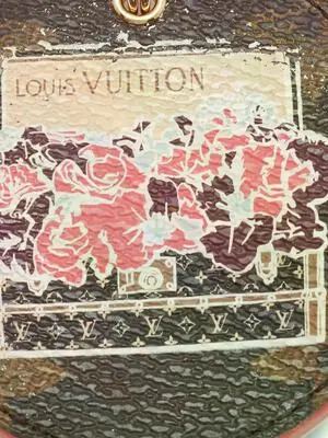 LOUIS VUITTON Illustre Poises Key Holder