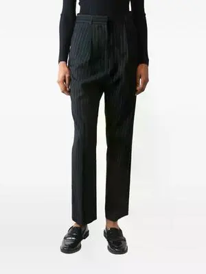 MAISON MARGIELA Pinstripe Tapered Trousers