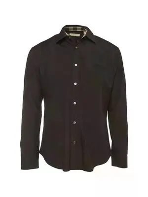 Burberry Logo-embroidered Shirt
