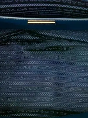 Prada 2010-2026 Medium Saffiano Lux Galleria Double Zip Satchel