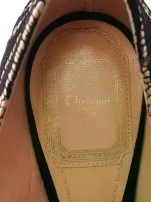 Dior 2010s Lace Pointed-toe Pumps