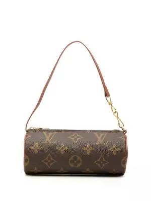LOUIS VUITTON 20th Century Monogram Papillon Pochette Handbag - Brown