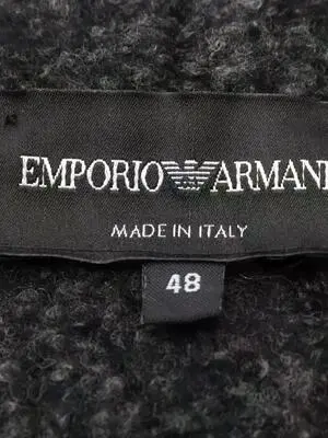 Emporio Armani 2010s Zip-up Wool Jacket