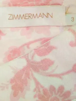 Zimmermann Floral-print Mini Dress