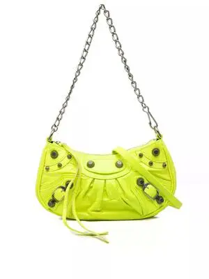 Balenciaga 2018-2026 Mini Lambskin Motocross Le Cagole Satchel