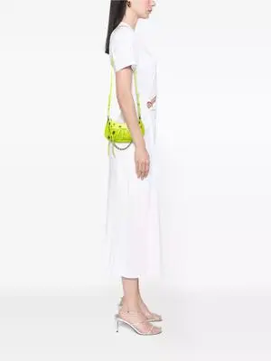 Balenciaga 2018-2026 Mini Lambskin Motocross Le Cagole Satchel