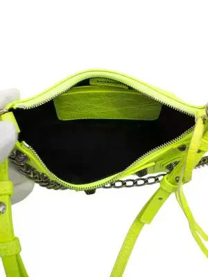 Balenciaga 2018-2026 Mini Lambskin Motocross Le Cagole Satchel