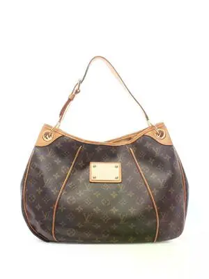 LOUIS VUITTON 2008 Pm Monogram Galliera Tote Bag - Brown
