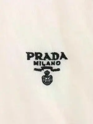 Prada 2010s Logo-embroidered Sweater