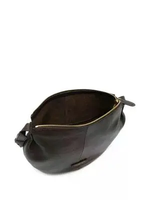 THE BRIDGE Grainy Leather Shoulder Bag