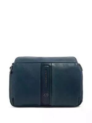 PIQUADRO Victor Logo-plaque Messenger Bag - Blue