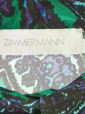 Zimmermann Tiggy Paisley-print Shirt