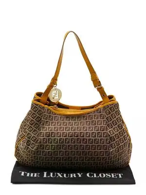 Fendi 2011 Zucchino Tote Bag