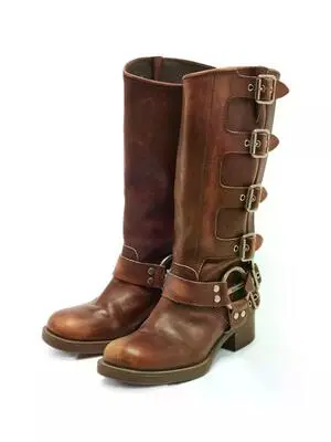 Miu Miu Harness Moto Boots
