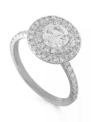 LB EXCLUSIVE Double-halo Diamond Ring