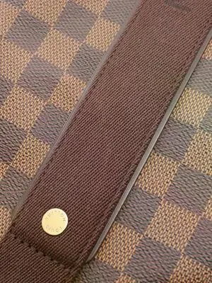LOUIS VUITTON 2008cabas Bobourg Damier Ebene Tote Bag
