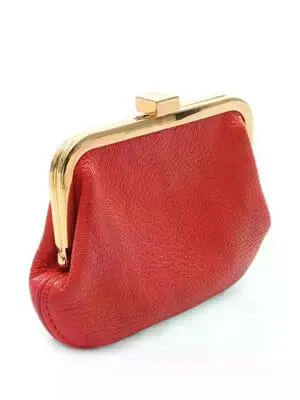LOUIS VUITTON 2005 Suhali Leather Coin Purse - Red