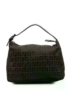 Fendi 2010-2026 Zucchino Canvas Handbag - Brown