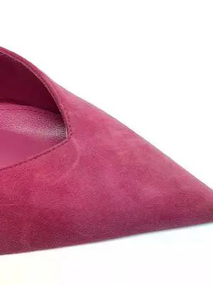 Attico Venus Ankle-tie Heeled Pumps - Pink