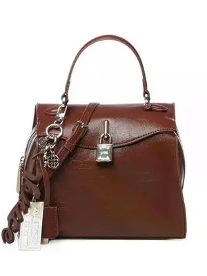 V°73 Charm-detail Padlock-detail Shoulder Bag - Red