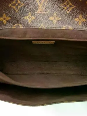 LOUIS VUITTON 2017 Monogram Pochette Metis Satchel