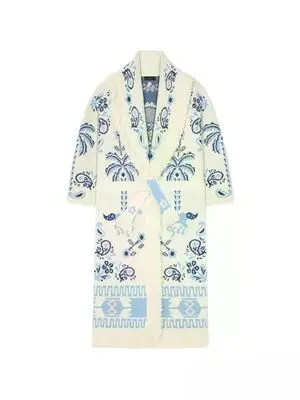 Alanui Island Roots Foulard Belted Cardigan