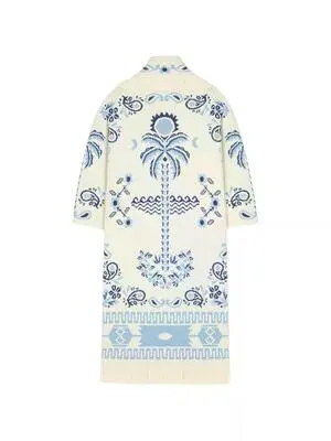 Alanui Island Roots Foulard Belted Cardigan