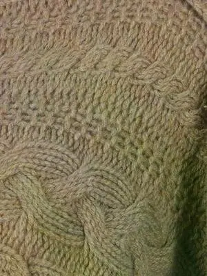 Ermanno Scervino Cable-knit Cashmere Poncho