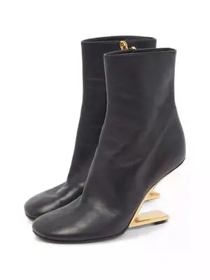 Fendi First Ankle Boots - Black