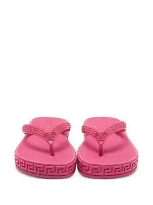 Versace Greca Thong Slides