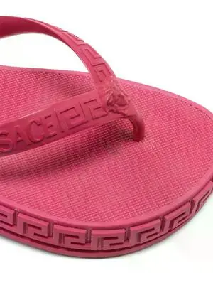 Versace Greca Thong Slides
