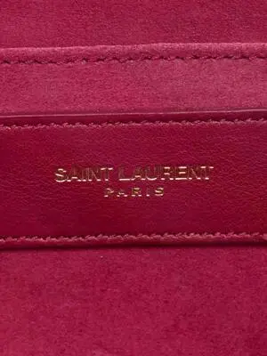 Saint Laurent Ligne Y Logo-plaque Clutch Bag