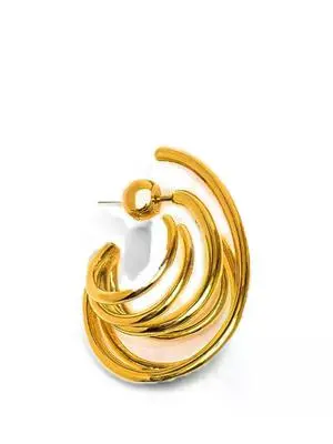 PANCONESI Orbit Post-back-fastening Earrings - Gold