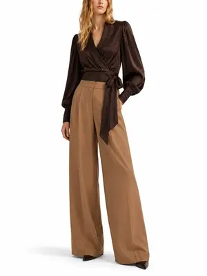 Zimmermann Blusa "wrap" In Seta