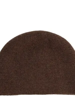 UMA WANG Berretto A Coste In Cashmere
