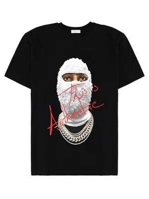 IH NOM UH NIT T-shirt Con Stampa "authentic - Black