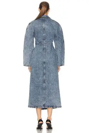 Alaïa Spiral Trench Coat