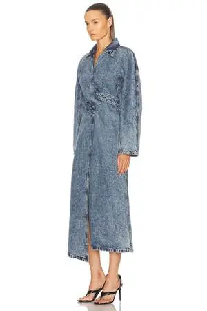 Alaïa Spiral Trench Coat