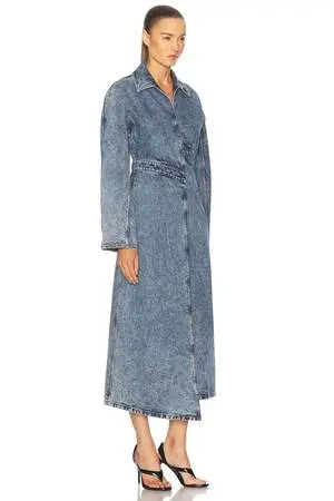 Alaïa Spiral Trench Coat