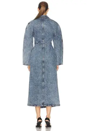 Alaïa Spiral Trench Coat