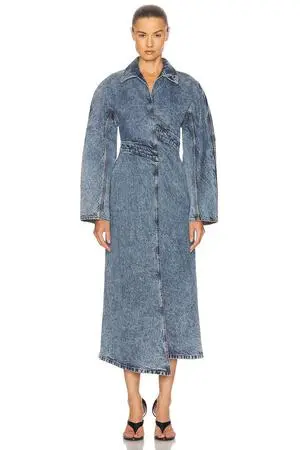Alaïa Spiral Trench Coat